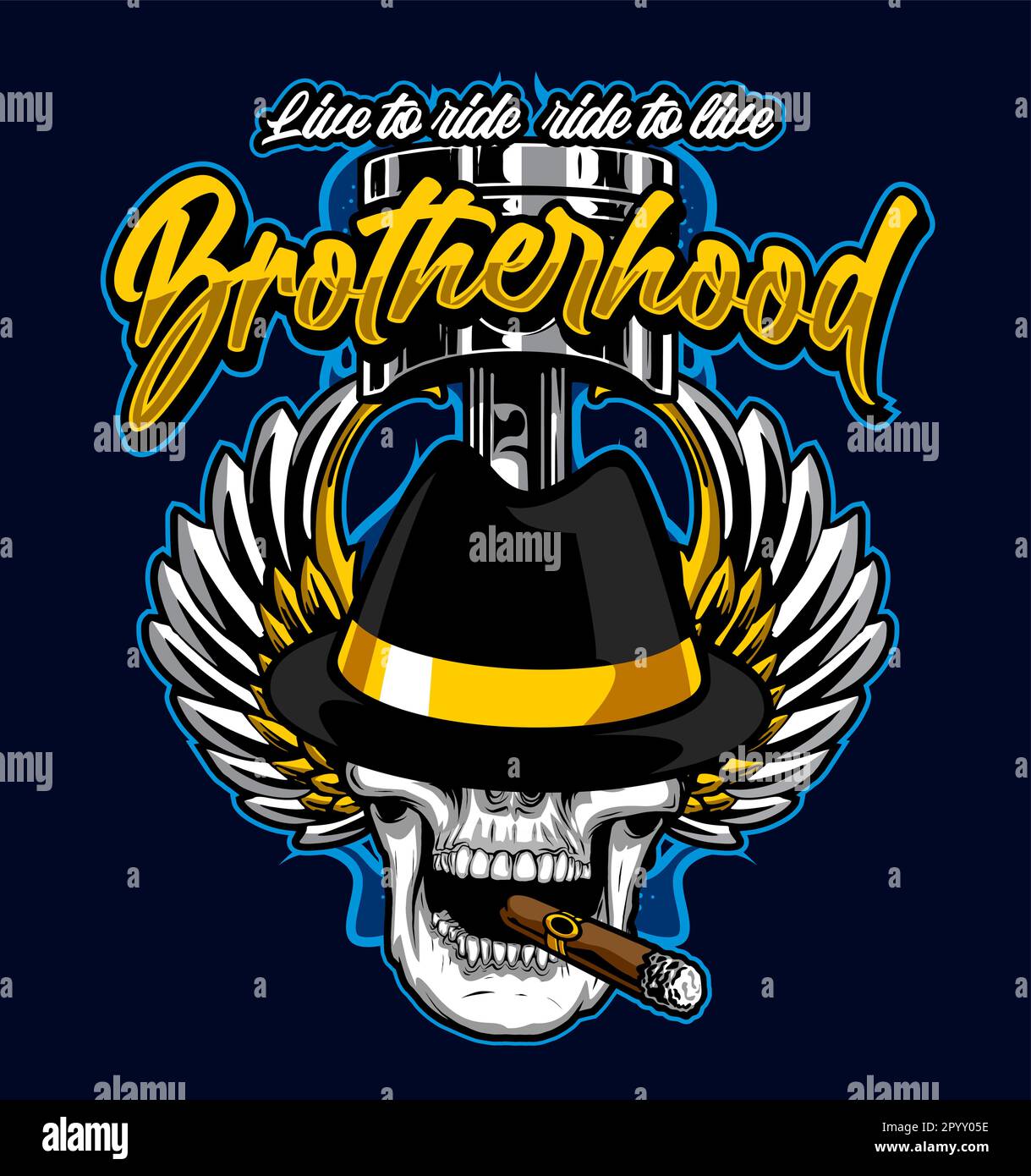 motorcycle club logo Stock Vector Image & Art - Alamy