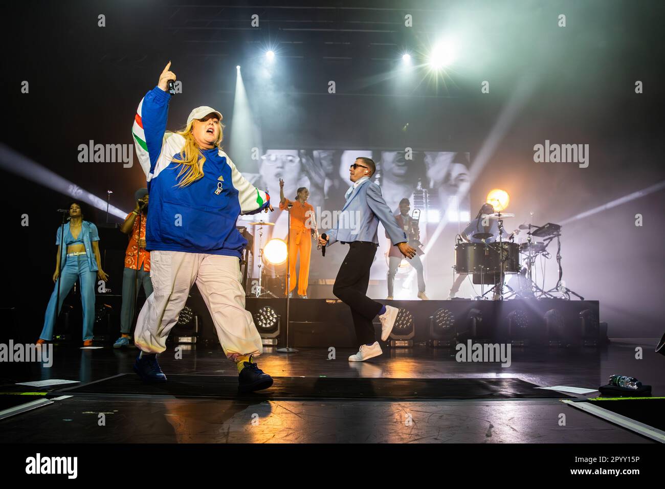 Milan Italy. 03 May 2023. The American rapper MACKLEMORE performs live ...