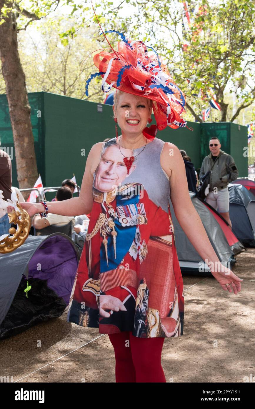London, 5 May 2023, King Charles Coronation Weekend, The Mall, United ...