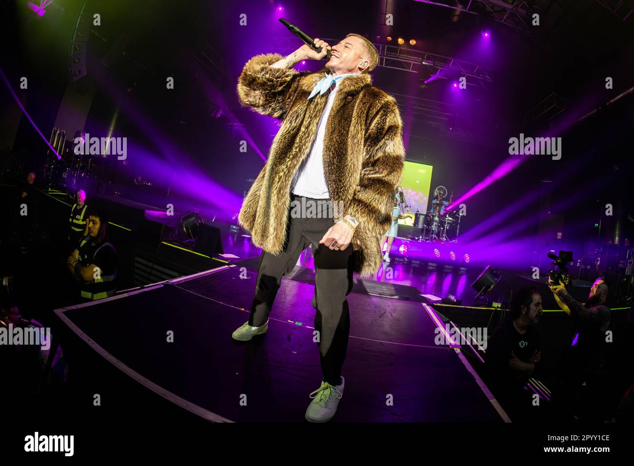 Milan Italy. 03 May 2023. The American rapper MACKLEMORE performs live ...