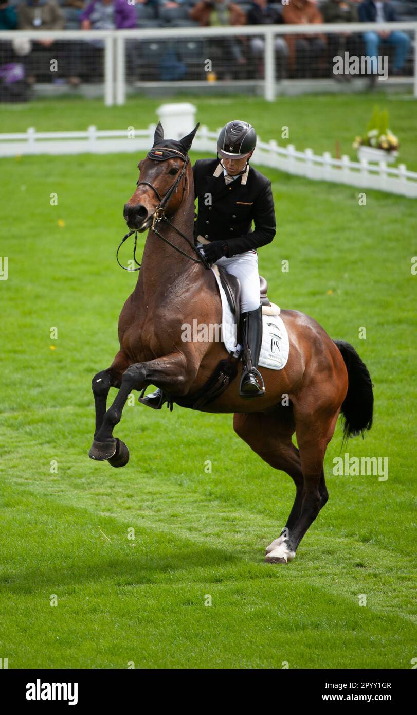 Aistis Vitkauskas riding Commander VG representing, Lithuania. 5th May ...