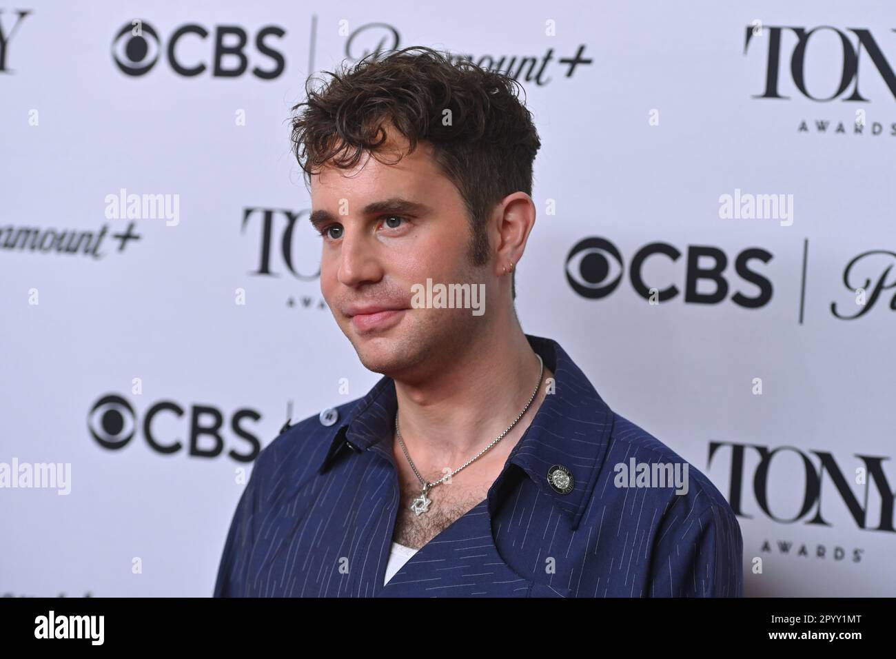 Ben Platt attends the 76th Annual Tony Award Meet The Nominees Press ...