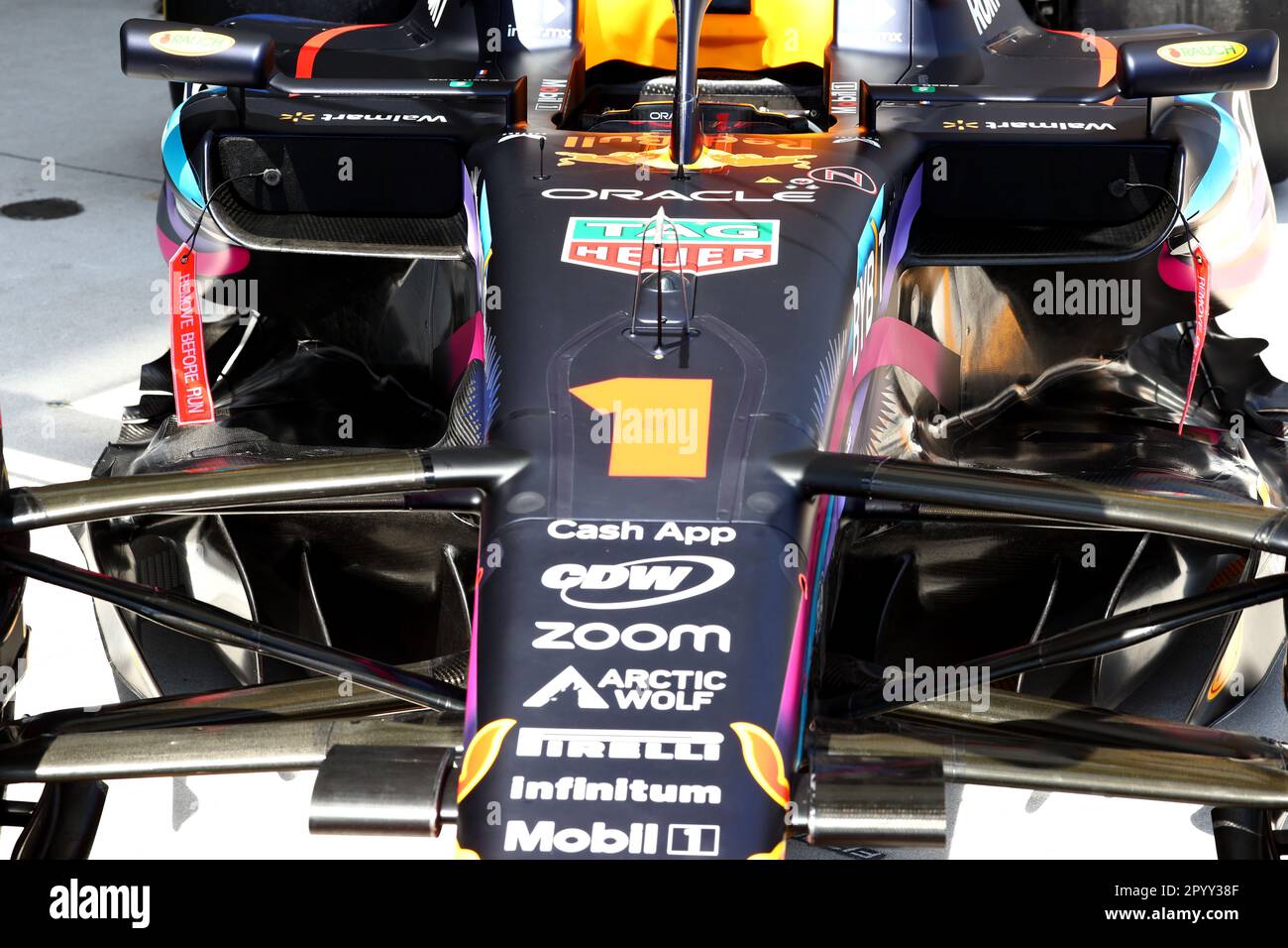 Miami, USA. 05th May, 2023. Max Verstappen (NLD) Red Bull Racing RB19 ...