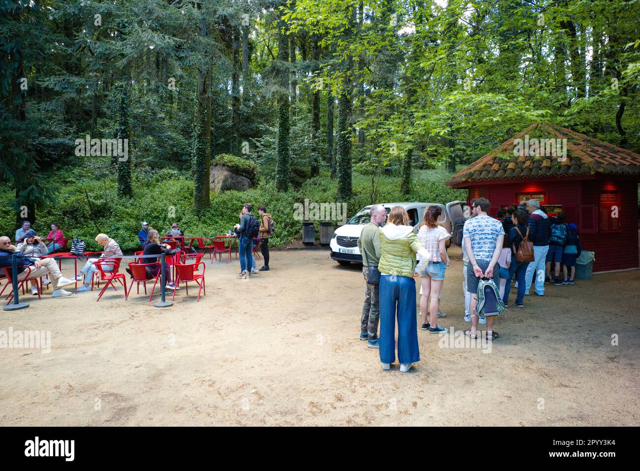 With thousands of visitors daily this is the only cafe and limited ...