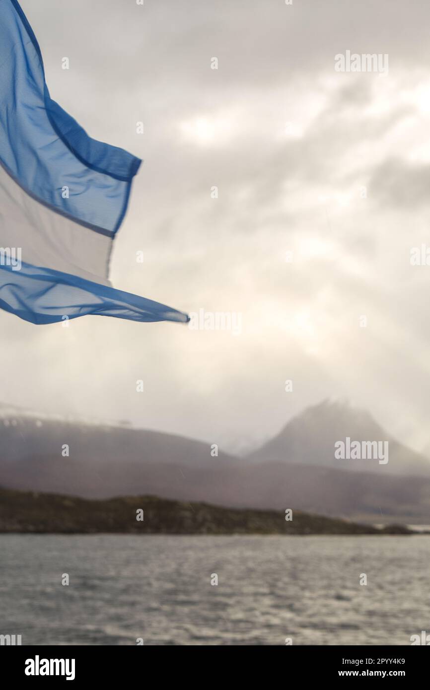 Navigating the Beagle Channel, Tierra del Fuego Stock Photo - Alamy