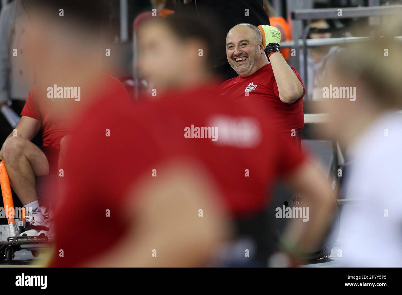 Cardiff, UK. 05th May, 2023. Wynne Evans, the Welsh opera singer, BBC ...