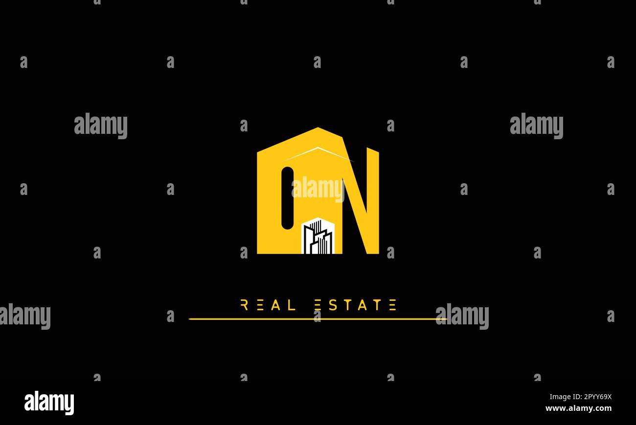 Real estate logo on Stock Vector Images - Alamy