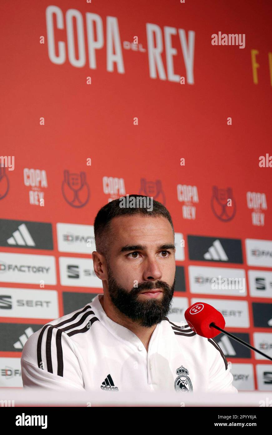 Sevilla, Spain. 05th May, 2023. Press Conference of Real Madrid at ...