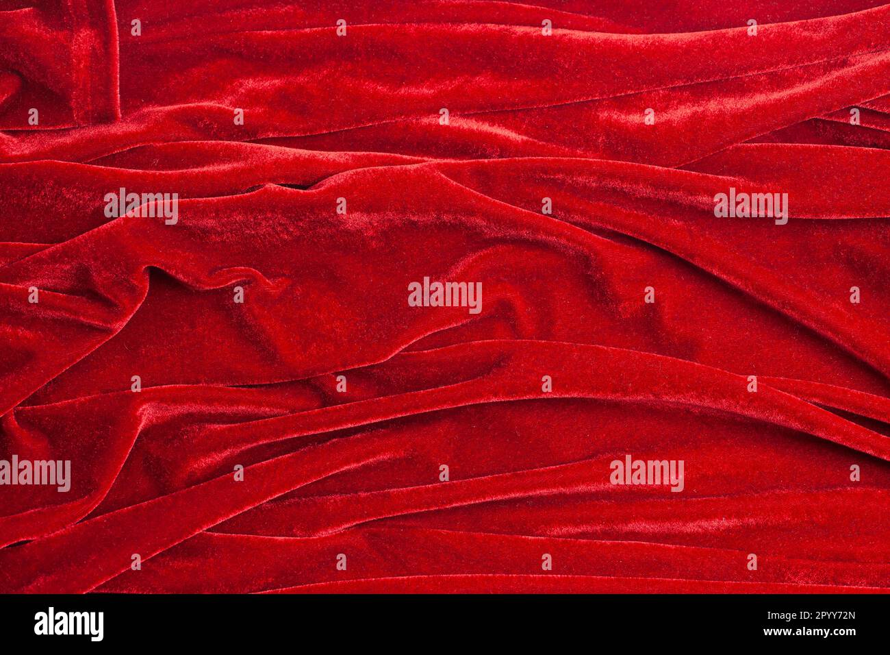 Red velvet background close up Stock Photo - Alamy
