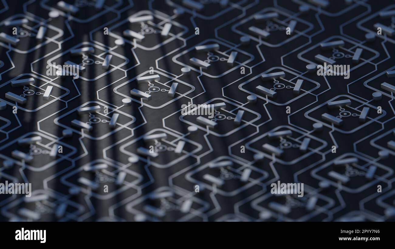 Macro quantum computing technology hi-res stock photography and images ...