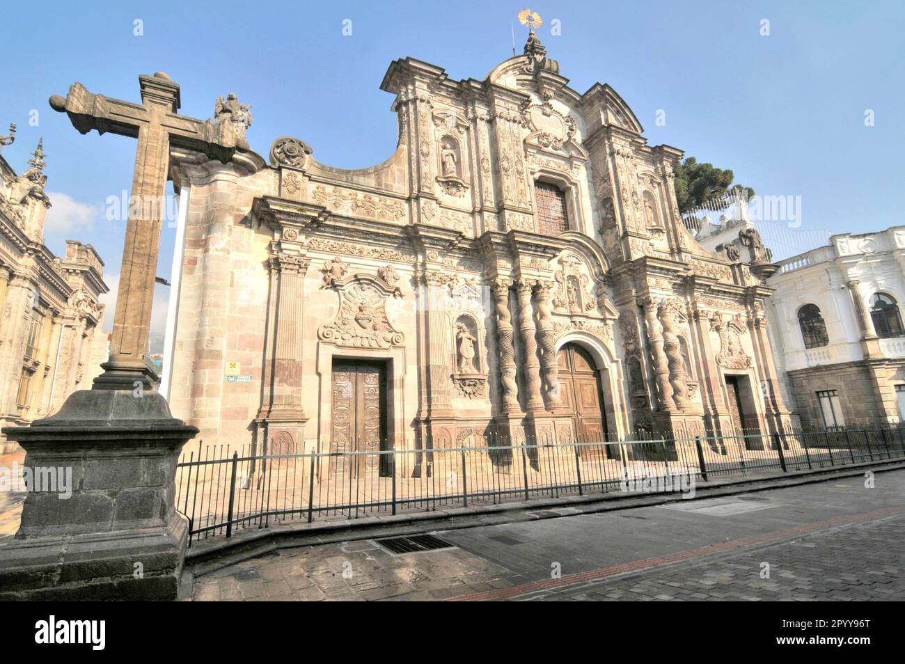 The Church and Convent of San Ignacio de Loyola de la Compañía de Jesús ...