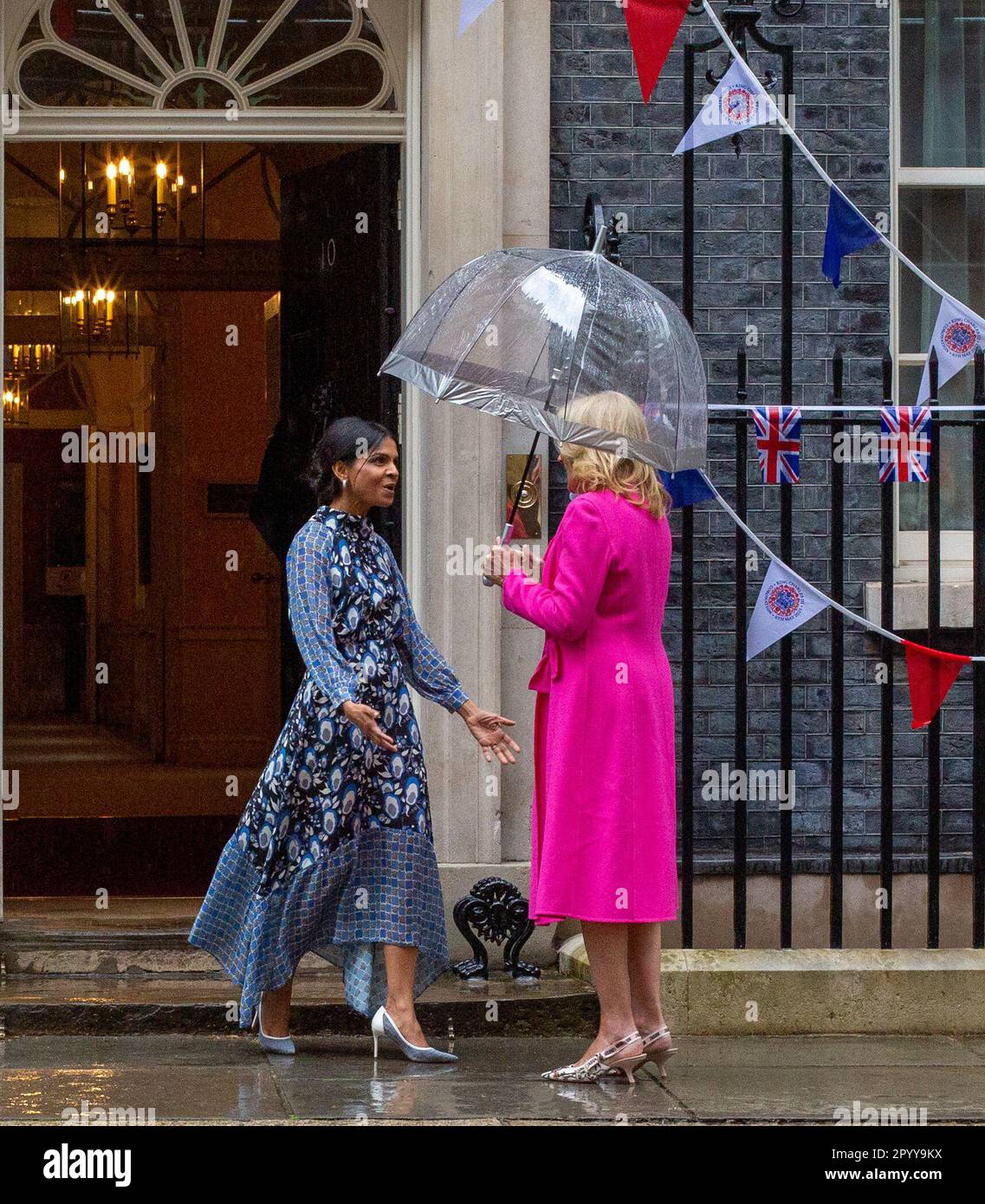 London, England, UK. 5th May, 2023. First Lady of the UK Akshata Murthy ...