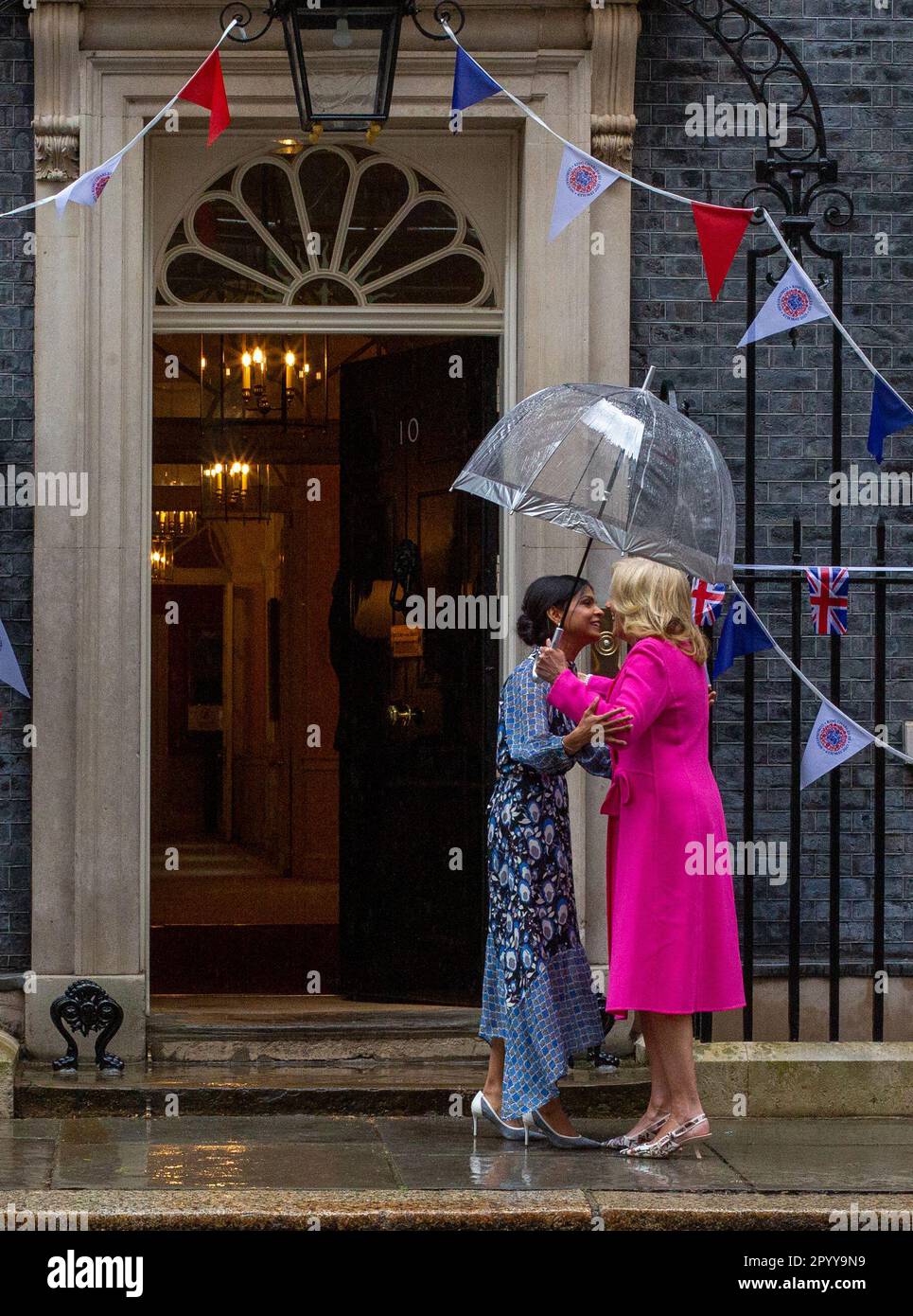 London, England, UK. 5th May, 2023. First Lady of the UK Akshata Murthy ...