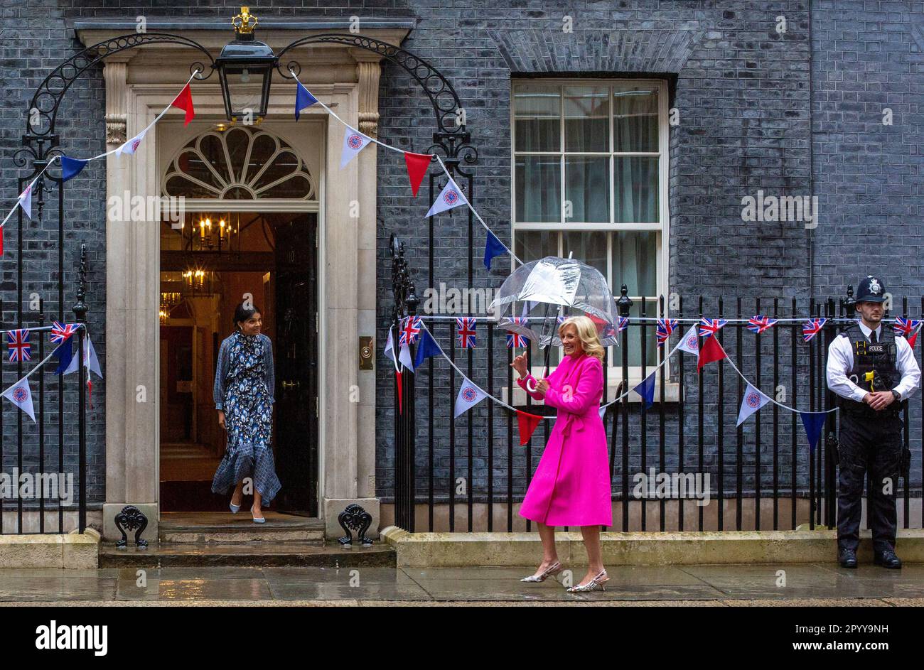 London, England, UK. 5th May, 2023. First Lady of the UK Akshata Murthy ...