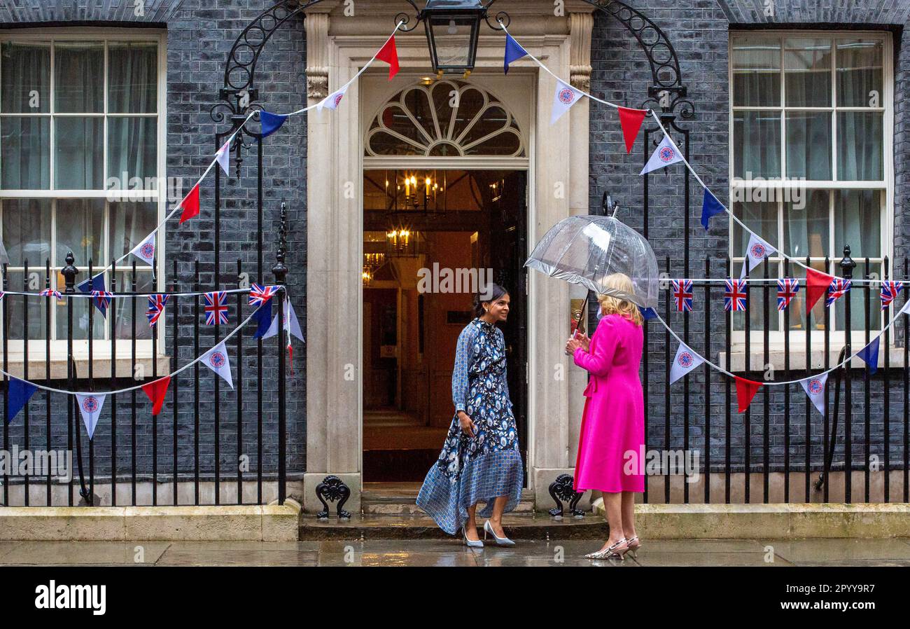 London, England, UK. 5th May, 2023. First Lady of the UK Akshata Murthy ...