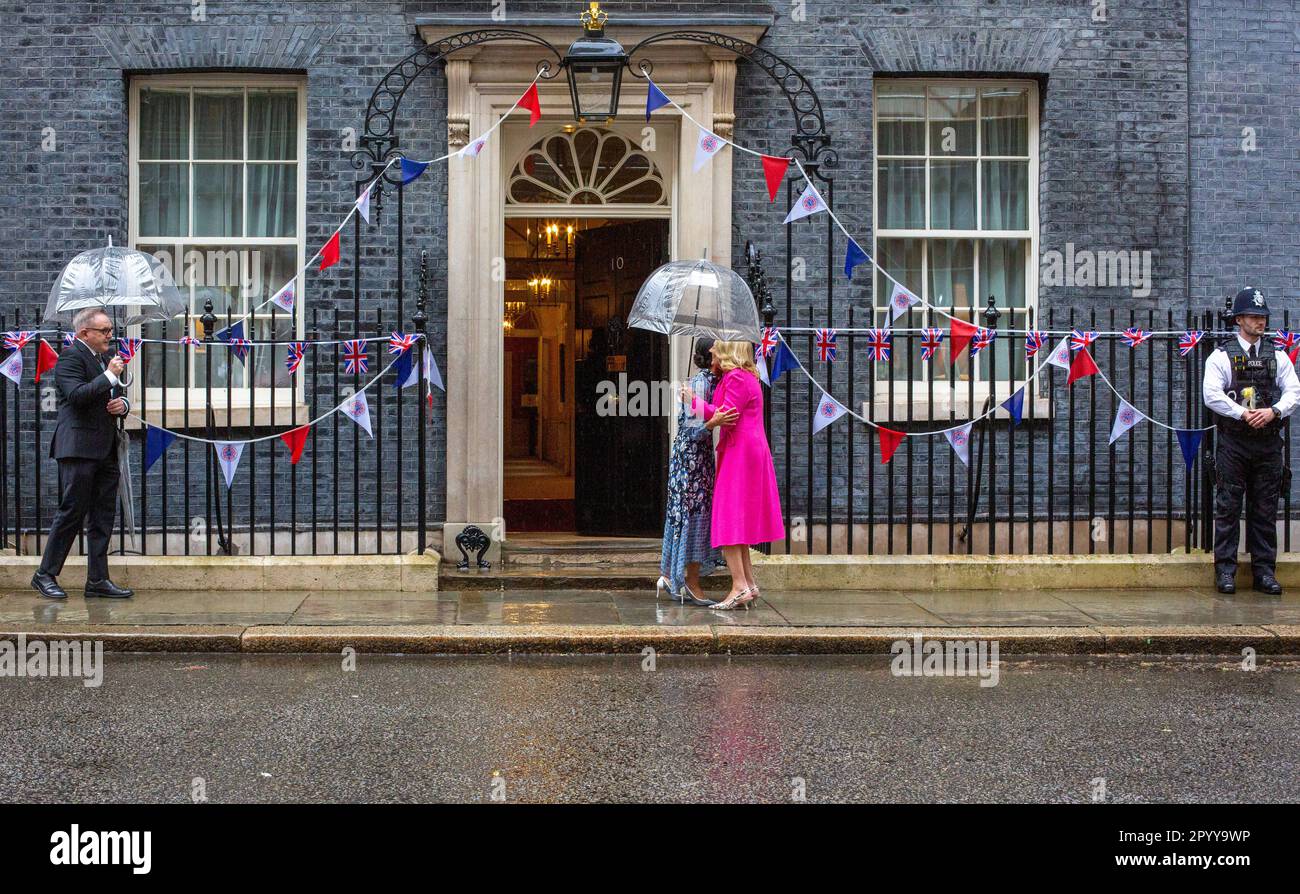 London, England, UK. 5th May, 2023. First Lady of the UK Akshata Murthy ...