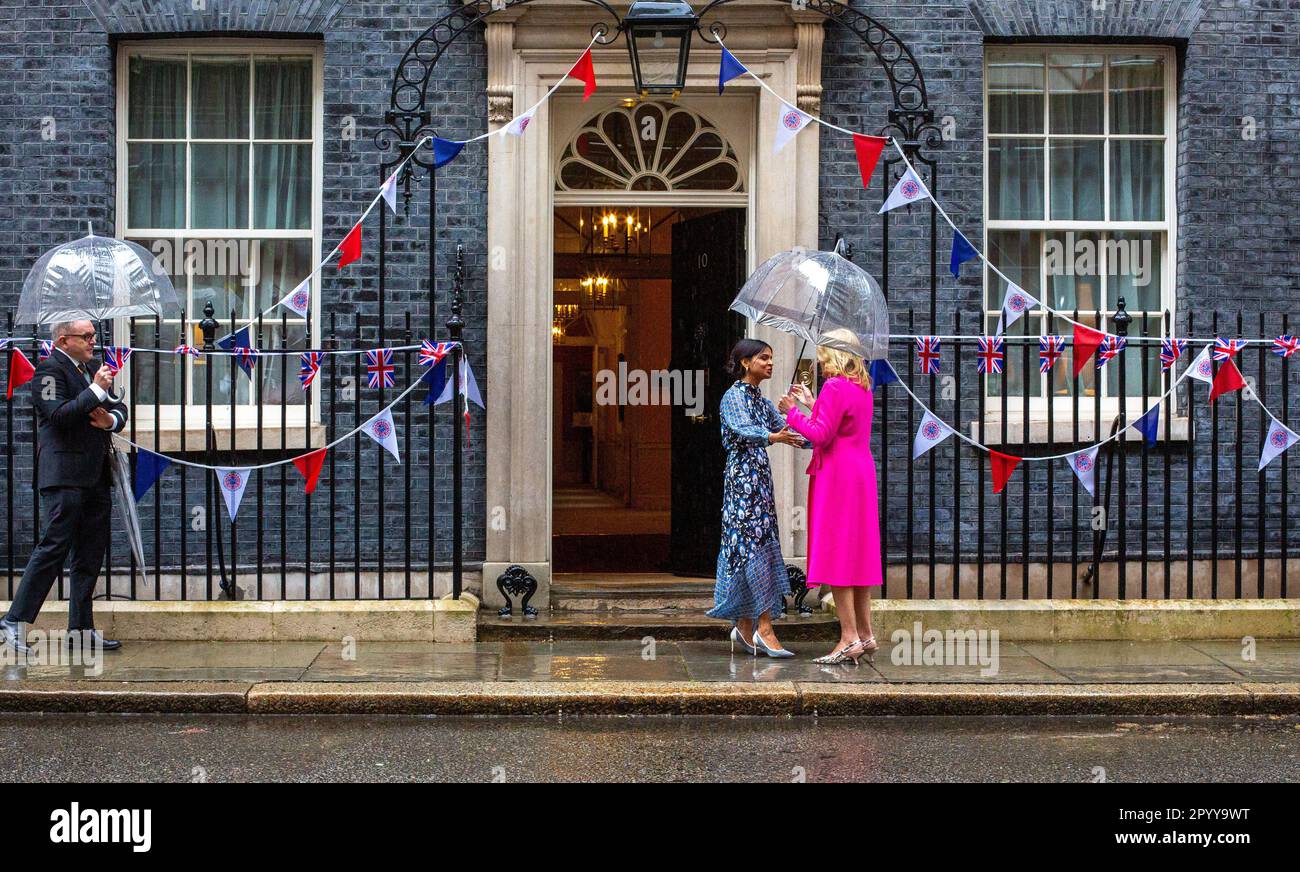 London, England, UK. 5th May, 2023. First Lady of the UK Akshata Murthy ...
