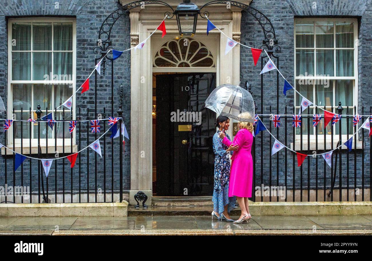 London, England, UK. 5th May, 2023. First Lady of the UK Akshata Murthy ...
