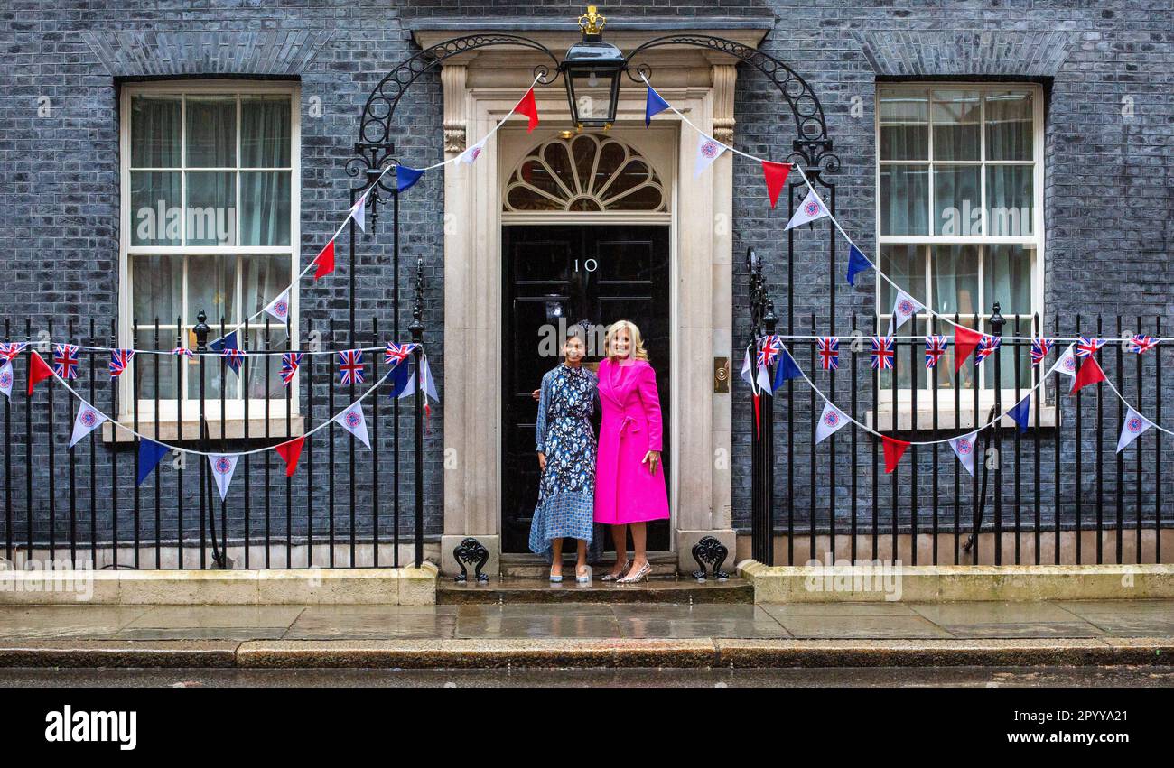 London, England, UK. 5th May, 2023. First Lady of the UK Akshata Murthy ...