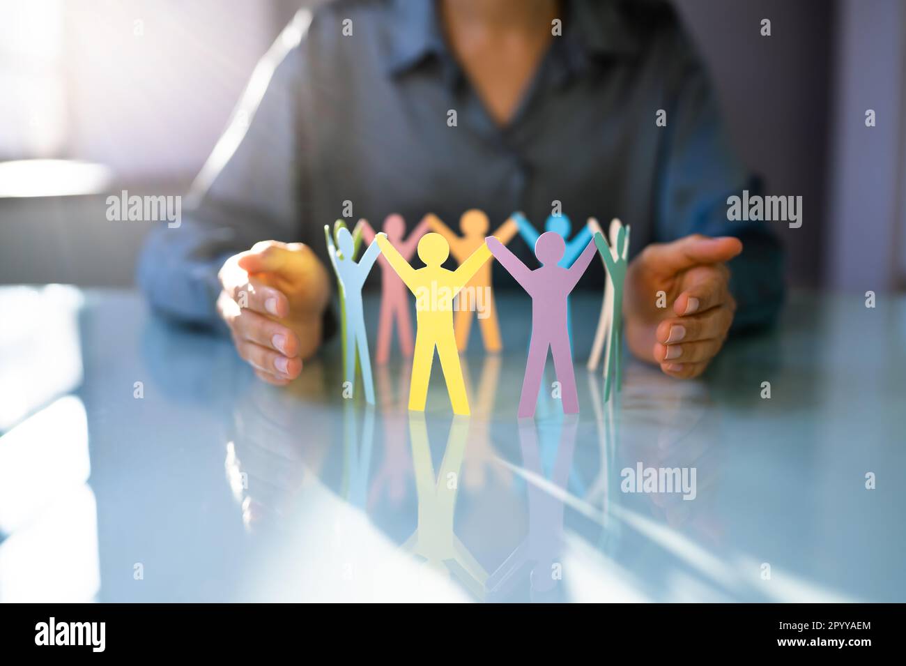 Inclusive Business Leadership And Staff Equality Concept Stock Photo ...