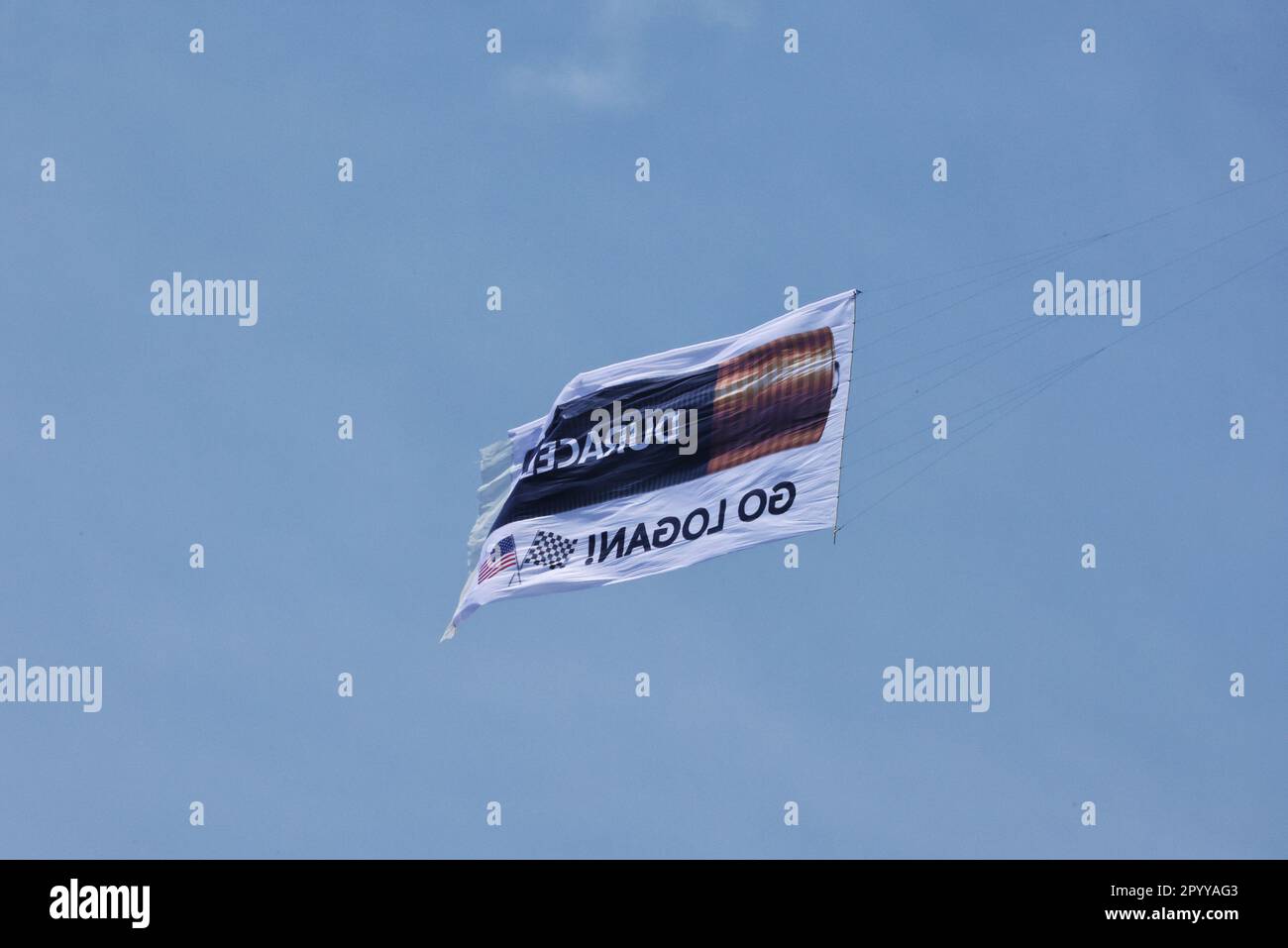 Miami, USA. 05th May, 2023. Duracell wish Logan Sargeant (USA) Williams ...