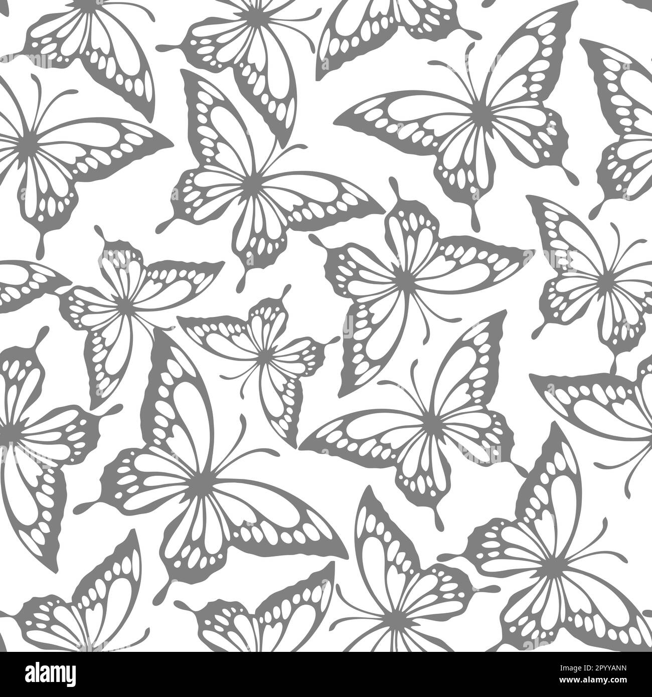 Tropical pattern Black and White Stock Photos & Images - Alamy