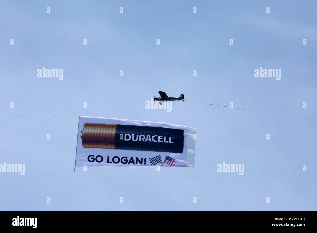 Miami, USA. 05th May, 2023. Duracell wish Logan Sargeant (USA) Williams ...