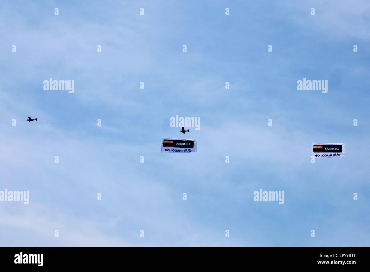 Miami, USA. 05th May, 2023. Duracell wish Logan Sargeant (USA) Williams ...