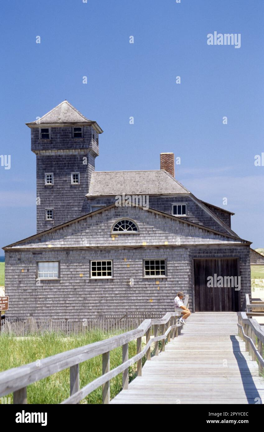 Old Harbor Lifesaving Museum, Provincetown, Cape Cod Stock Photo - Alamy