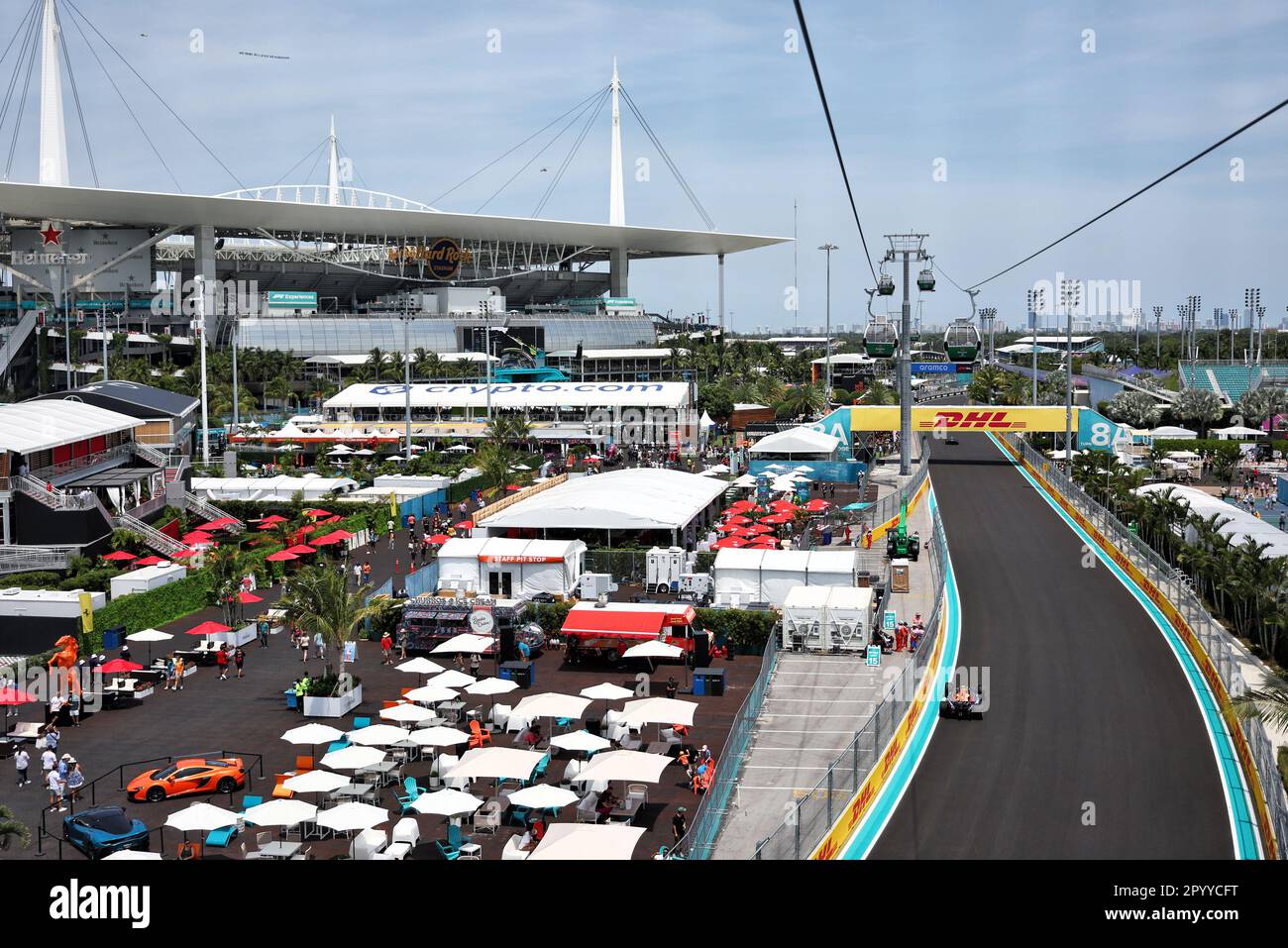 Miami, USA. 05th May, 2023. Sergio Perez (MEX) Red Bull Racing RB19 ...
