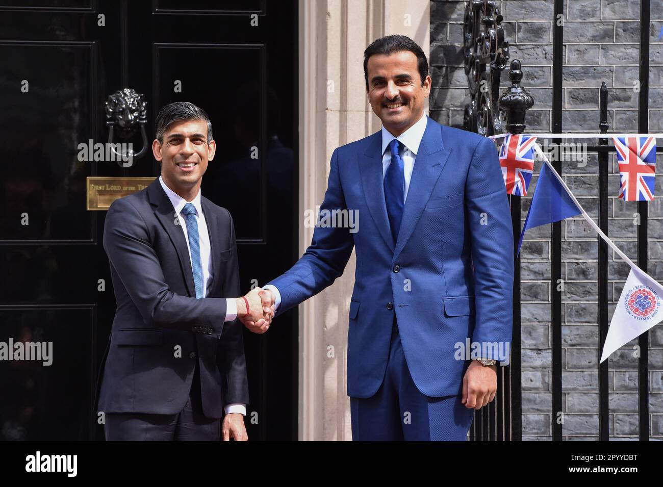 London, England, UK. 5th May, 2023. Britain's Prime Minister RISHI ...
