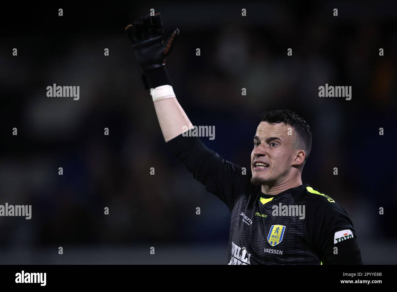 WAALWIJK - RKC Waalwijk goalkeeper Etienne Vaessen during the Dutch ...