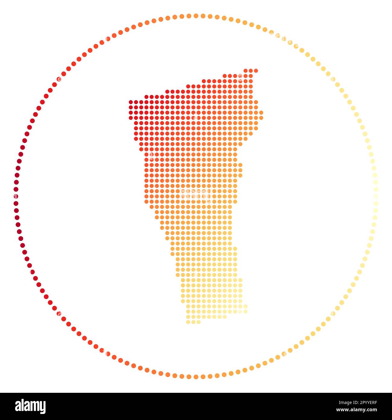 Vermont tech map Cut Out Stock Images & Pictures - Alamy