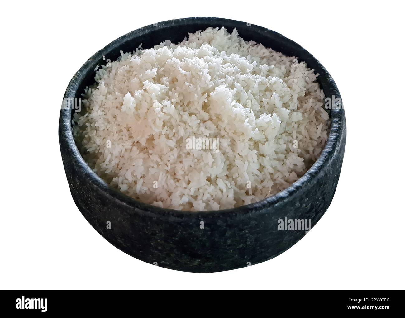 Cooked White Rice Stock Photo - Alamy