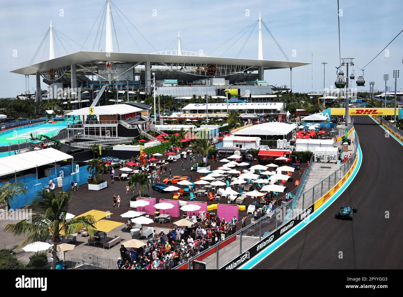 Miami, USA. 05th May, 2023. Lance Stroll (CDN) Aston Martin F1 Team ...