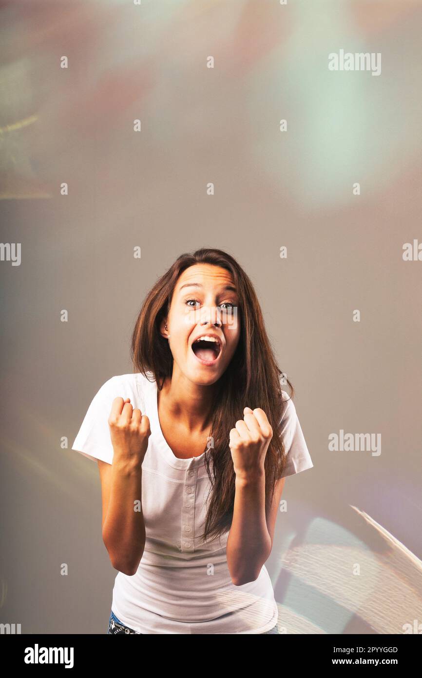 Yes! Hooray! How joyful! Expressions and gestures of exultation and ...