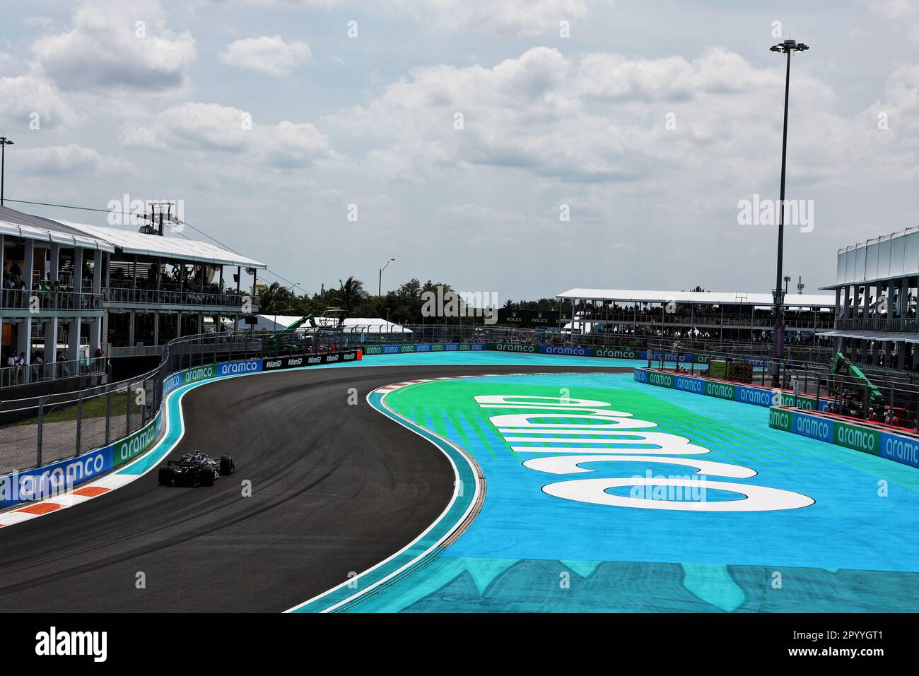 Miami, USA. 05th May, 2023. George Russell (GBR) Mercedes AMG F1 W14 ...