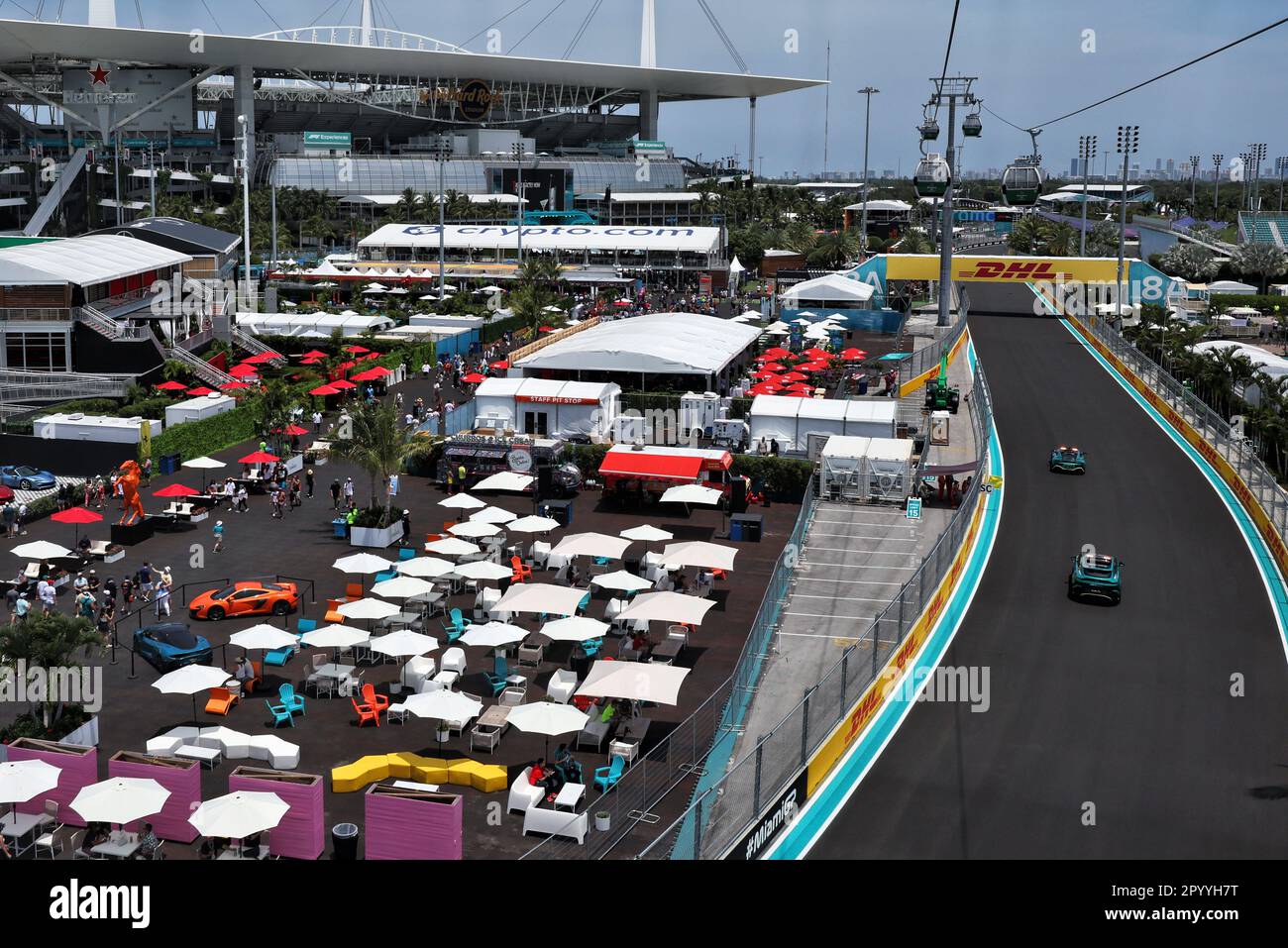 Miami, USA. 05th May, 2023. Aston Martin FIA Safety Car and Aston ...