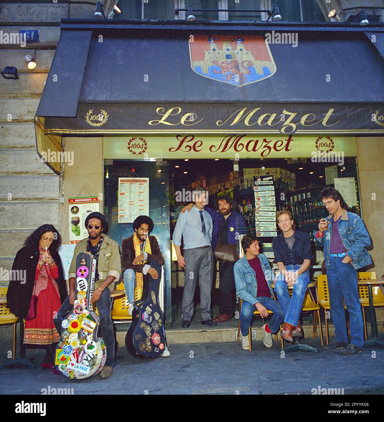 View of Le Mazet in 1984 Stock Photo - Alamy