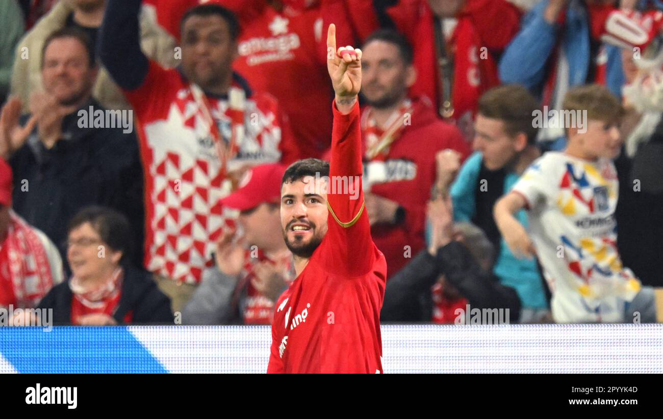 Mainz, Germany. 05th May, 2023. Soccer: Bundesliga, FSV Mainz 05 - FC ...