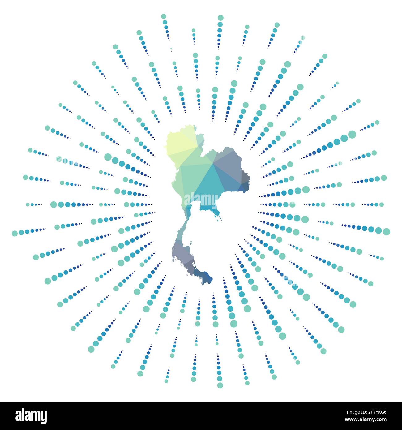 Kingdom of thailand map hi-res stock photography and images - Alamy