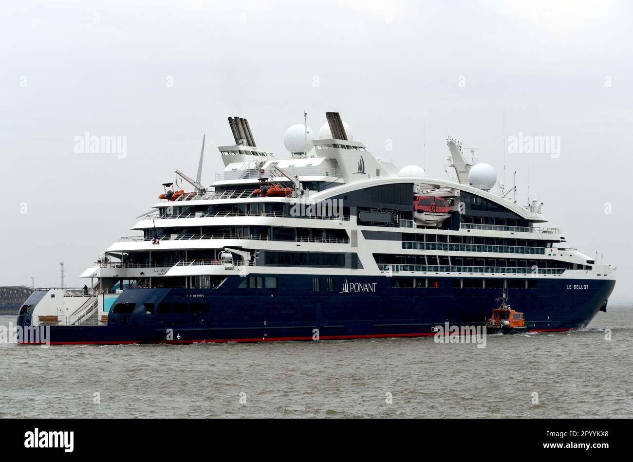 Luxury Fresh cruise ship Le Bellot is named after the French navy ...