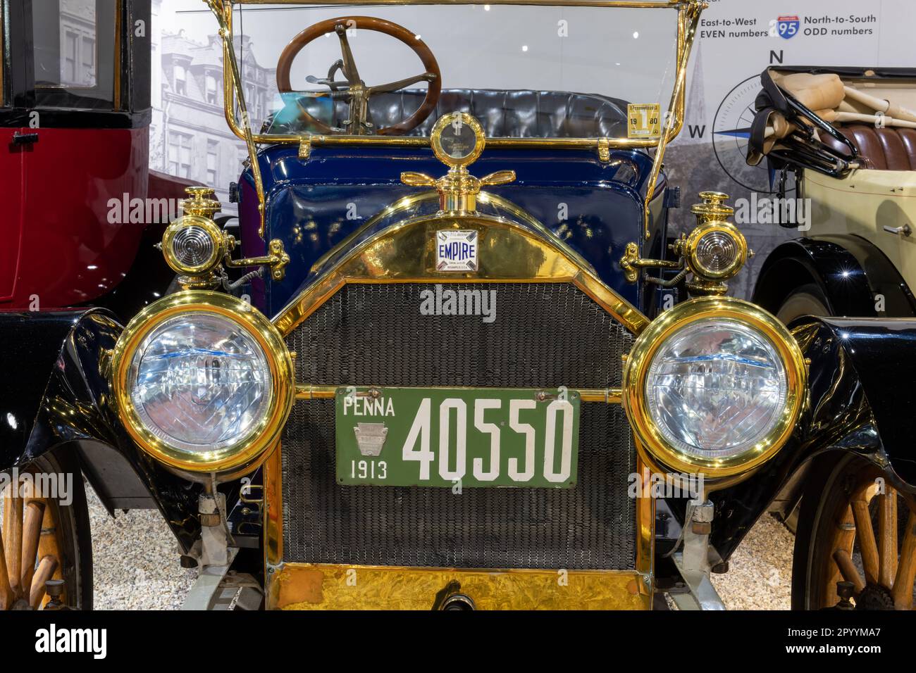 Sparkford.Somerset.United Kingdom.March 26th 2023.An Empire Model 31 ...