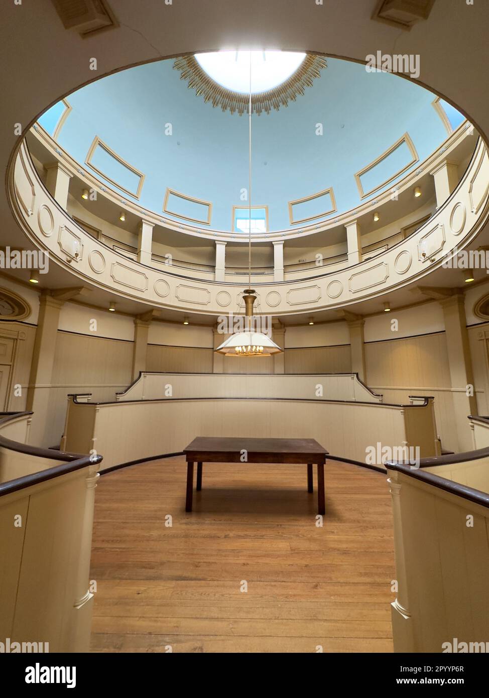Oldest operating theater at the Pennsylvania hospital in Philadelphia ...