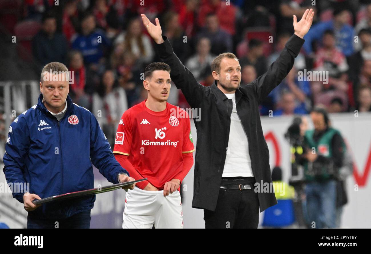 Mainz, Germany. 05th May, 2023. Soccer: Bundesliga, FSV Mainz 05 - FC ...