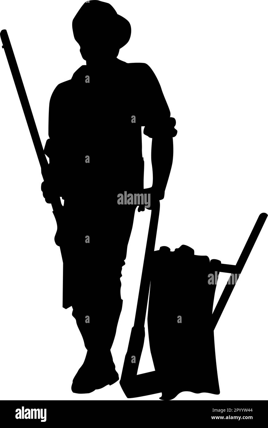 Minute Man Silhouette Stock Vector Image & Art - Alamy