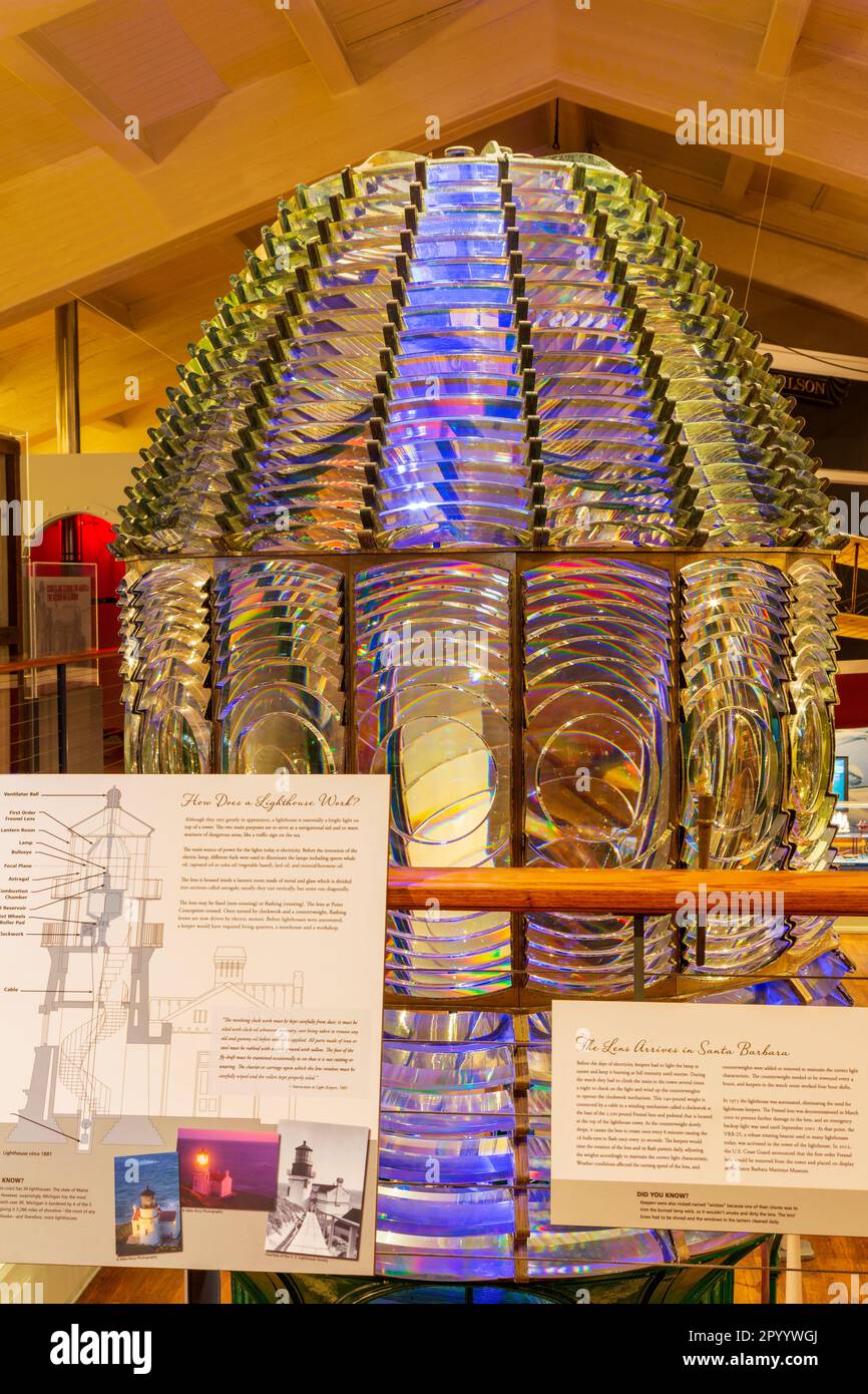 Fresnel lens exhibit hi-res stock photography and images - Alamy