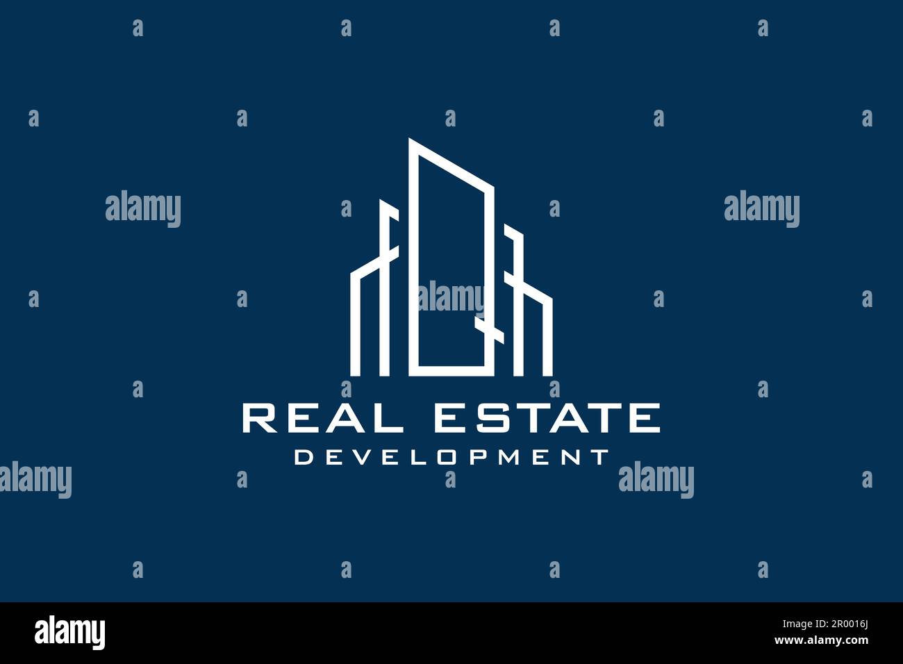 Letter Q for Real Estate Remodeling Logo. Construction Architecture ...