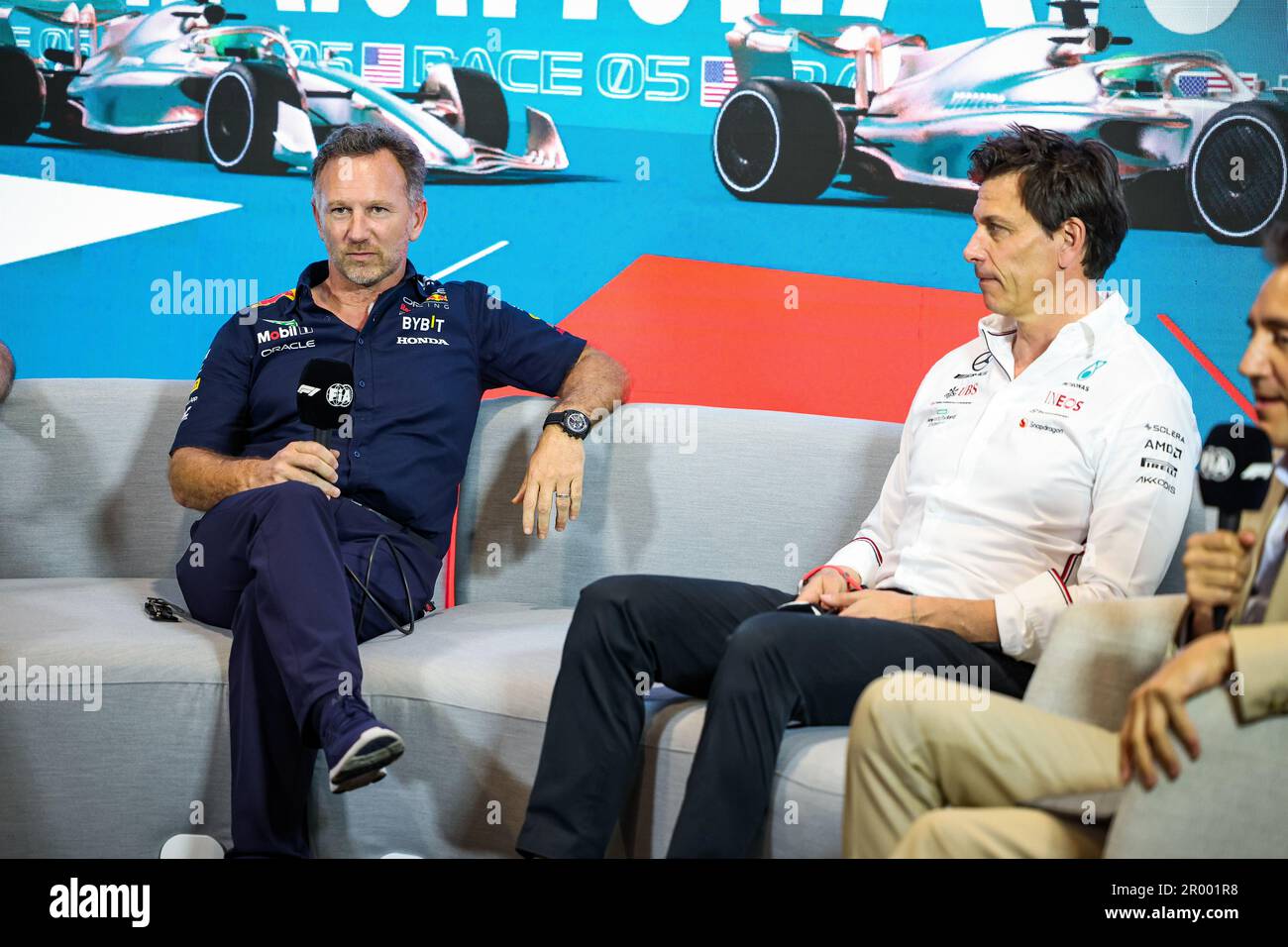 Toto wolff christian horner f1 2023 hi-res stock photography and images - Alamy