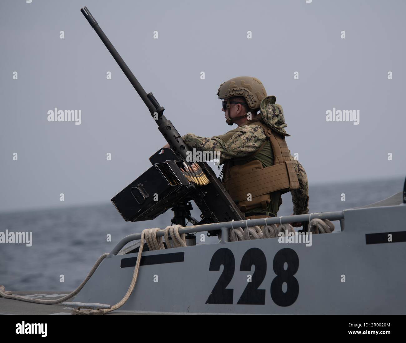 GULF OF TADJOURA, Djibouti (March 14, 2023) Gunners Mate 1st Class ...